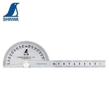 Jual Shinwa Rules Protractor Polish Finish S1550-62987 / Shinwa 62987 ...
