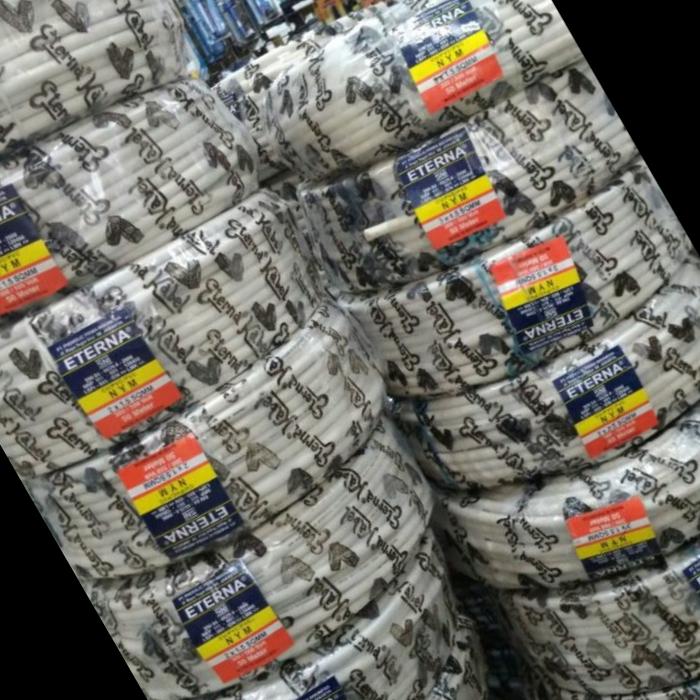 Jual Kabel Eterna NYM 3 x 2,5 50m 3x2,5 50 meter Cable Batang 3x2.5 3x2 ...