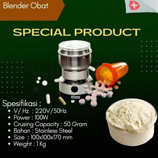 Jual blender obat puyer mini pisau mata empat - Jakarta Pusat - Firma ...