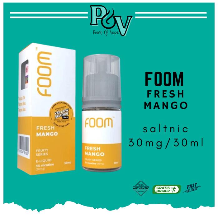 Jual Foom Fresh Mango Saltnic 30ml - Kota Depok - PointofVape | Tokopedia