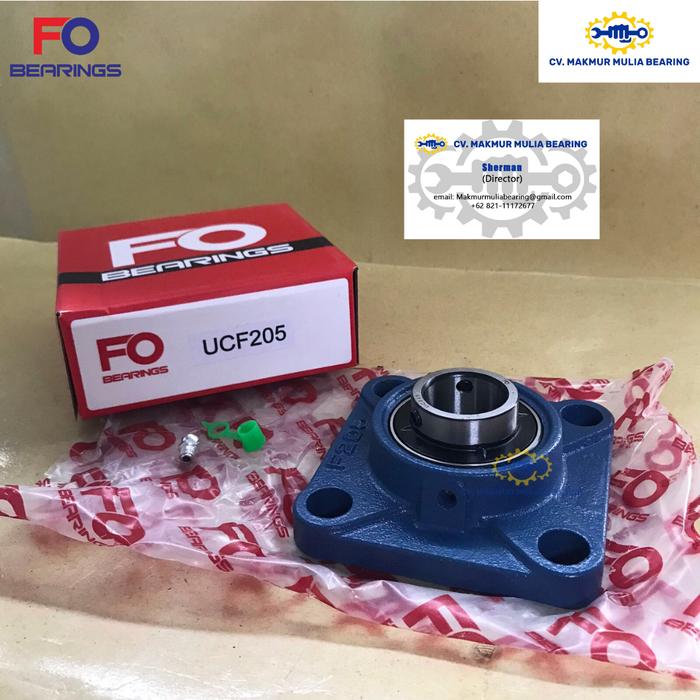 Jual UCF 205 FO Flange Bearing/ Flange Housing Bearing UCF205 - Jakarta Pusat - Makmur Mulia ...