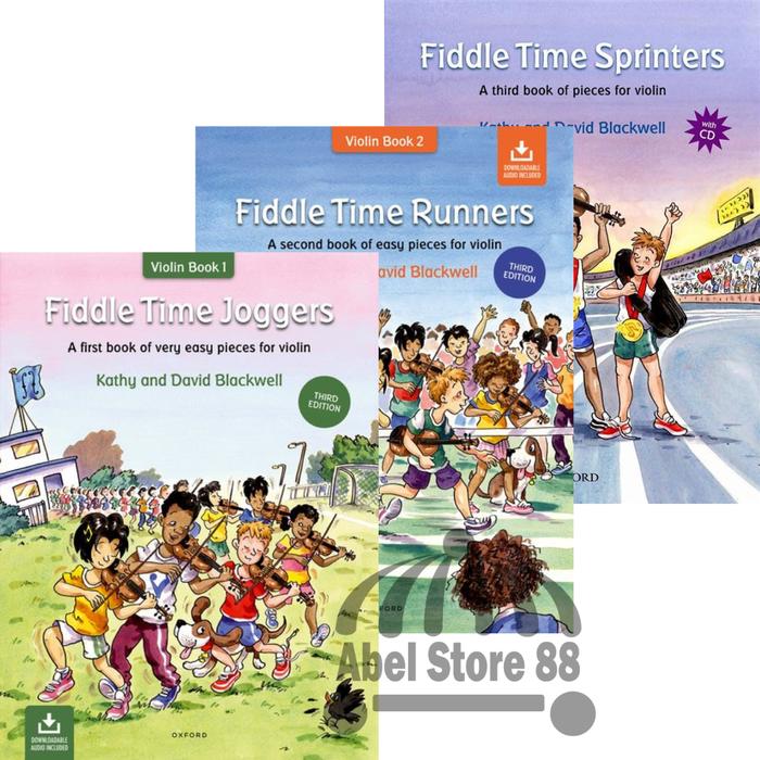 Jual Fiddle Time Jogger/runner/sprinter Buku Belajar Biola Violin ...