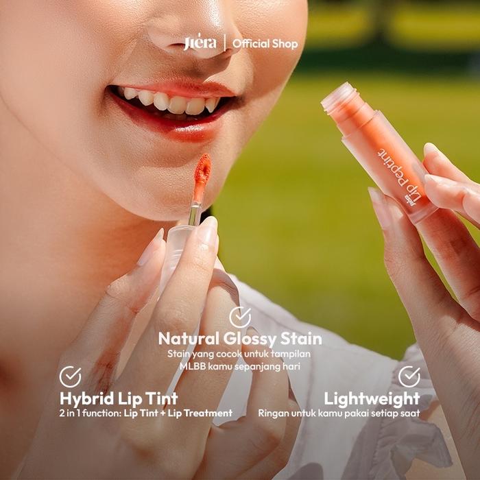 Jual Jiera Lip Peptint Liptint 3,5ml Lip Tint Peptide Squalane Jiera ...
