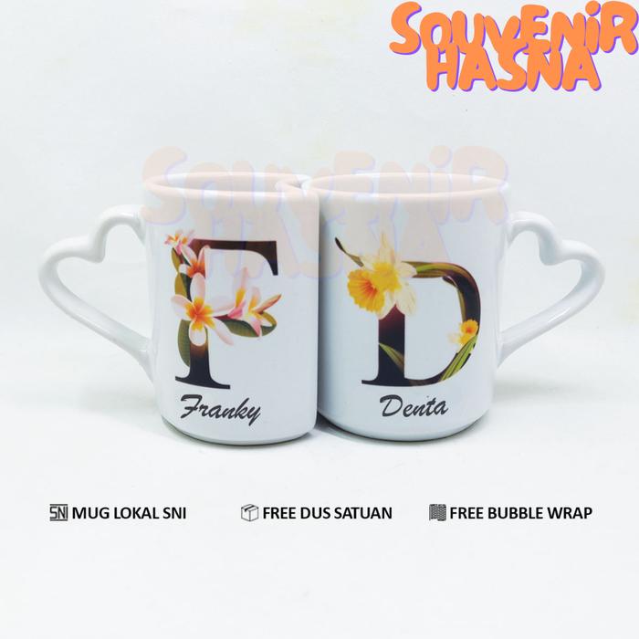 Jual mug couple gambar custom - Kota Bekasi - Souvenir Hasna | Tokopedia