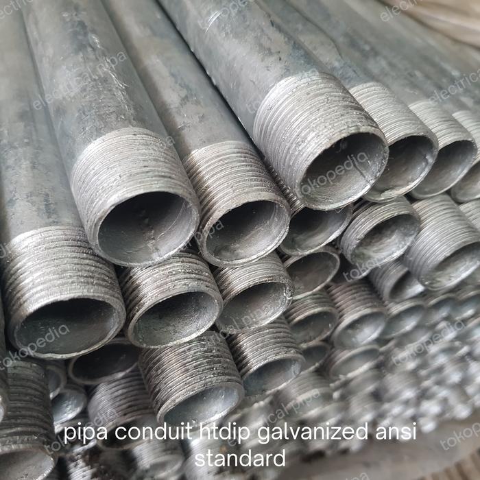 Jual pipa conduit steel hotdip galvanized 3/4" - Jakarta Pusat ...