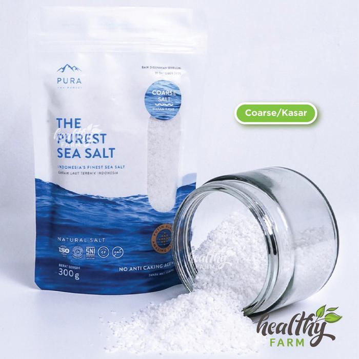 Jual PURA Purest Sea Salt Fine Coarse / Garam Laut Organik Murni ...