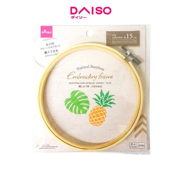 Jual Daiso Embroidery frame -Bamboo - 15cm- - Jakarta Utara - DAISO ...