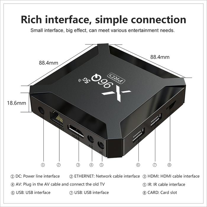 Jual Set Top Box Digital Android X96q Pro | Android Tv Box X96q Pro ...