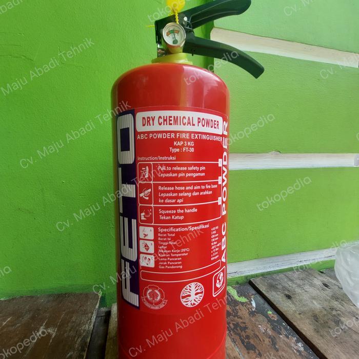 Jual APAR PEMADAM KEBAKARAN FETO 3 KG POWDER - Jakarta Pusat - Cv. Maju ...