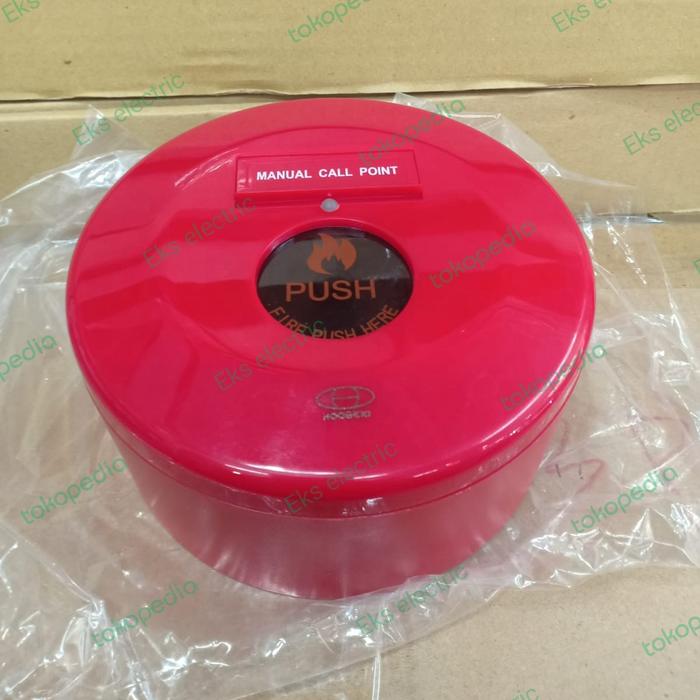 Jual Manual Call Point Push Button HS-FP1 Hooseki MCP Plus Base ...