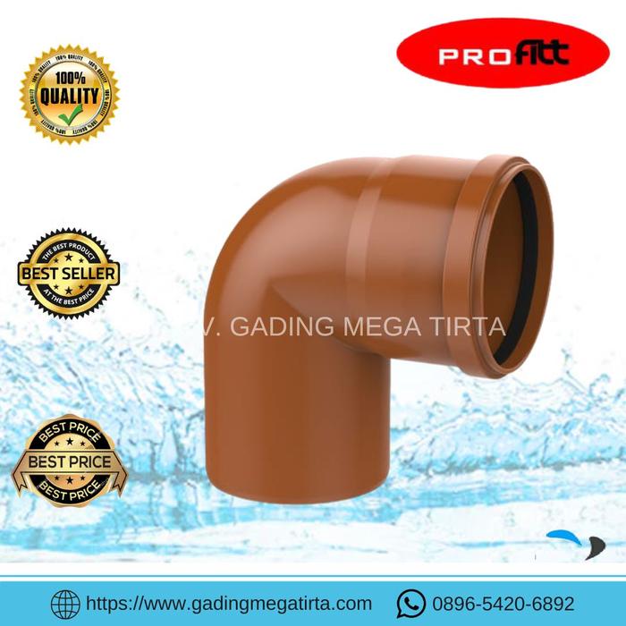 Jual uPVC Lite SDR 41 Fitting Bend 87 160mm / Elbow 87 6inc - Jakarta Timur - Gading Mega Tirta ...