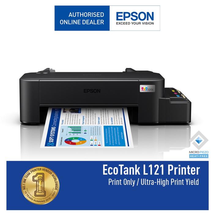 Promo Printer EPSON L121 L-121 L 121 A4 Pengganti L120 L-120 Print only Cicil 0% 3x - Kota Medan ...