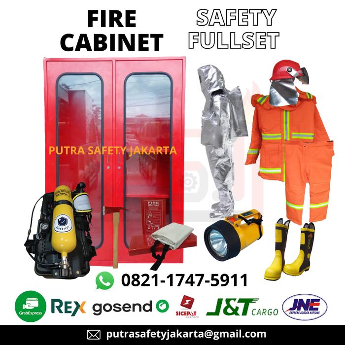 Jual FIRE CABINET LEMARI APD PEMADAM KEBAKARAN DAMKAR FULLSET LENGKAP ...