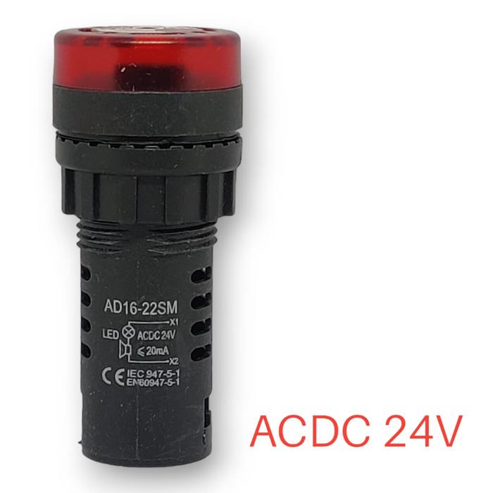 Jual Pilot Lamp Buzzer LED AD16-22SM AC 220V ACDC 24V - Kab. Tangerang - WM GROSIR INDONESIA ...