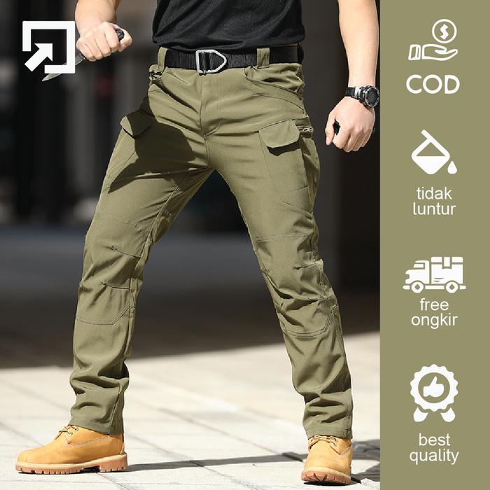 Promo Celana Tactical Original Big Size Cargo Pria HPR Premium Survival - Army, 42 - Kota ...
