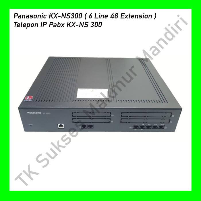 Jual Panasonic KX-NS300 ( 6 Line 48 Extension ) Telepon IP Pabx KX-NS ...