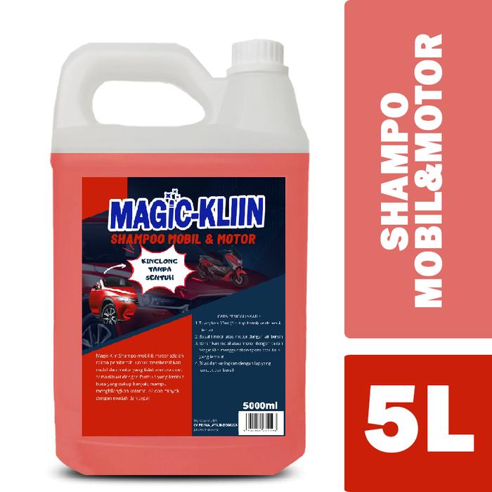 Promo Shampoo Sabun Cuci Mobil dan Motor Touchless 5 Liter - Jakarta ...