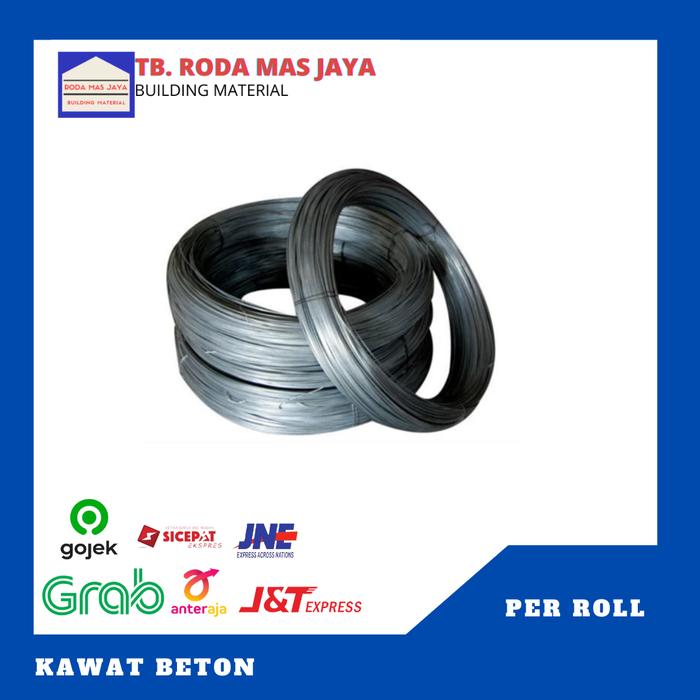 Jual Kawat Beton Hitam/Kawat Bendrat/Kawat Ikat Besi Roll - Kota ...