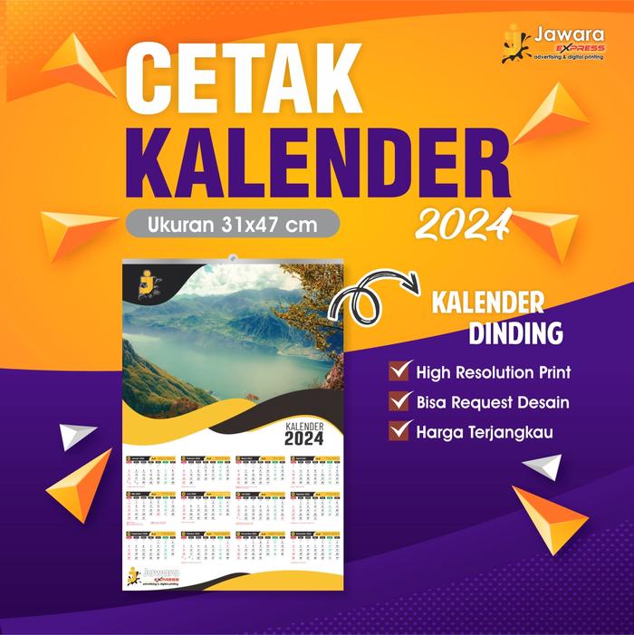 Jual CETAK CUSTOM KALENDER LEMBARAN TERMURAH MALANG - Kota Malang ...