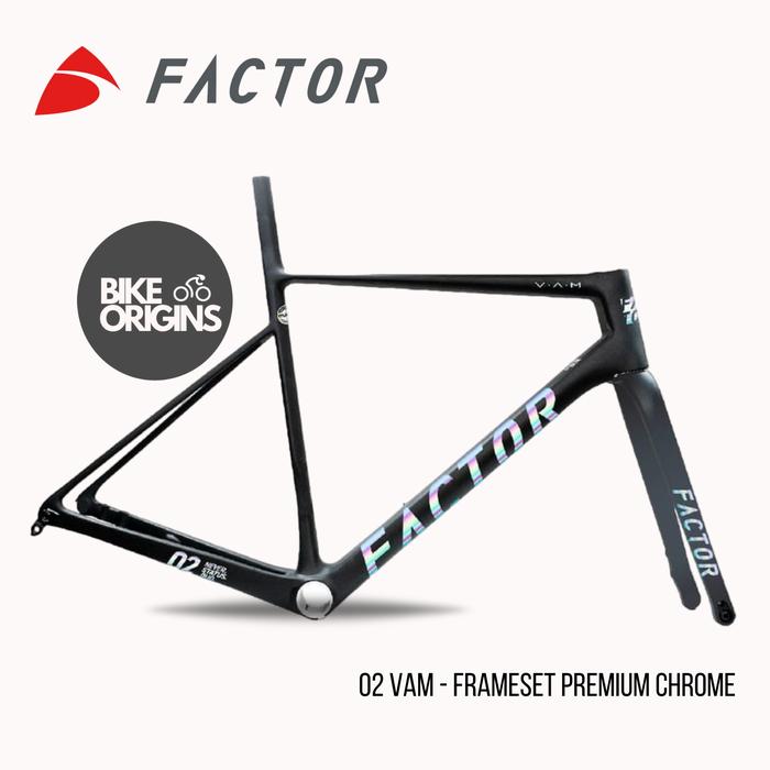 Jual Frameset Factor O2 VAM Carbon Disc Brake 2023 - Chrome - Kota ...