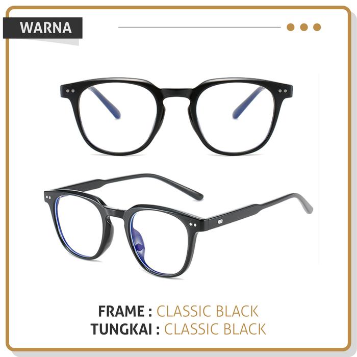 Promo Kacamata Photocromic Lensa Minus Plus Colore.in Pria Wanita 6022 ...