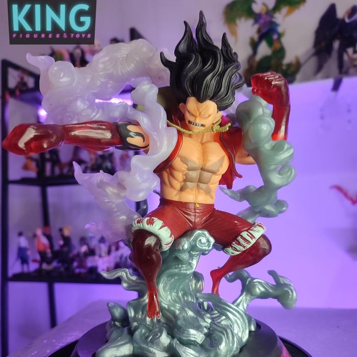 Jual RARE!! One Piece Statue Figure Luffy gear 4 Snakeman Snake man ...