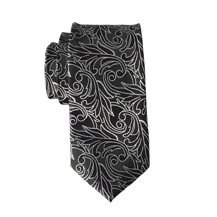 Jual dasi panjang batik merah maroon leaf import 3 inch 7 - 8 cm ready ...