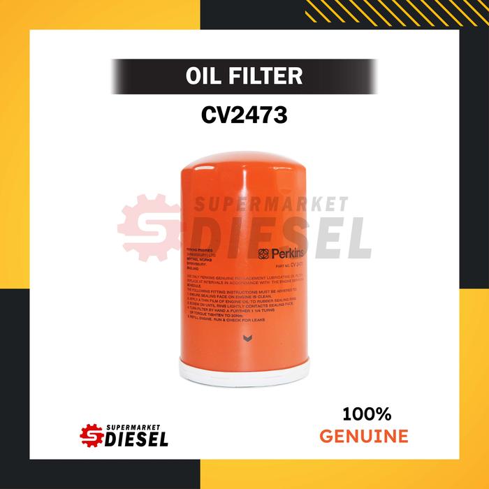 Jual PERKINS CV2473 OIL FILTER - 100% GENUINE PERKINS - Jakarta Pusat ...