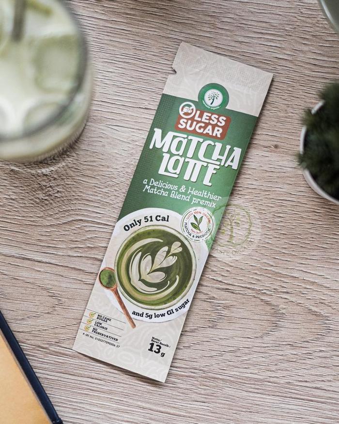 Jual SACHET LESS SUGAR MATCHA LATTE - MATCHA BLEND PREMIX 13GR - Kota ...