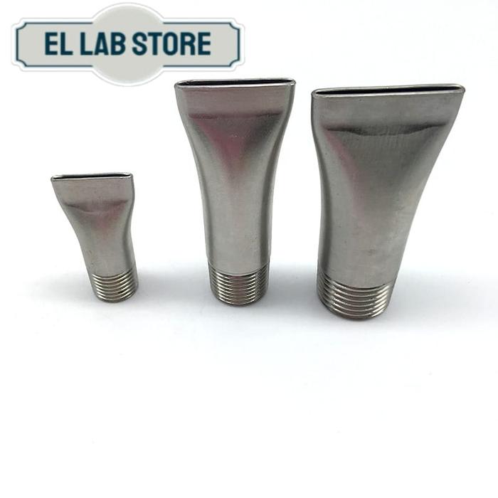 Jual nozzle duck bill 1/4" flat fan spray wind jet nozzle stainless ...