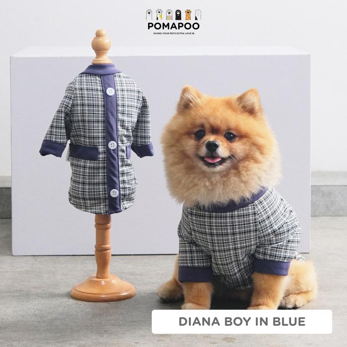 Promo POMAPOO - Baju Kucing dan Baju Anjing Diana Boy - DIANA BLUE, BOY ...