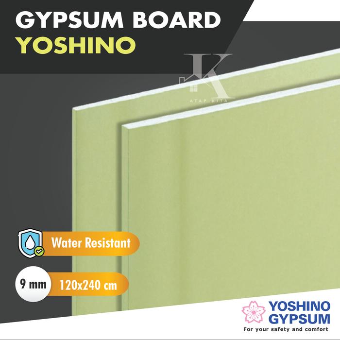 Jual Gypsum Yoshino WR 9mm / Gipsum Yosino MR 9 MM / PAPAN Anti Air ...
