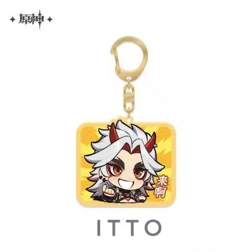 Jual Genshin Impact Chibi Acrylic Keychains - Itto - Jakarta Utara - PS ...