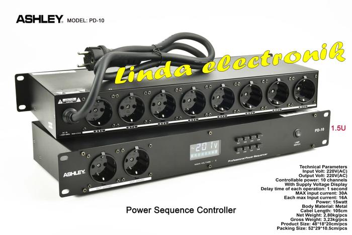 Jual Power Sequence Controller Pd10 Ashley Power Sequence Controller ...