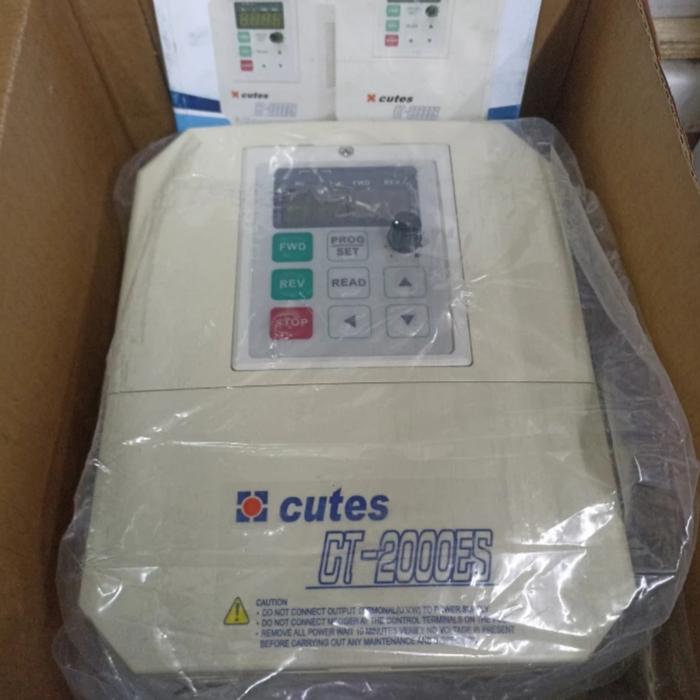 Jual CT-2004ES-3A7 INVERTER CUTES 3.7KW 5HP 380V ORIGINAL - Kota ...