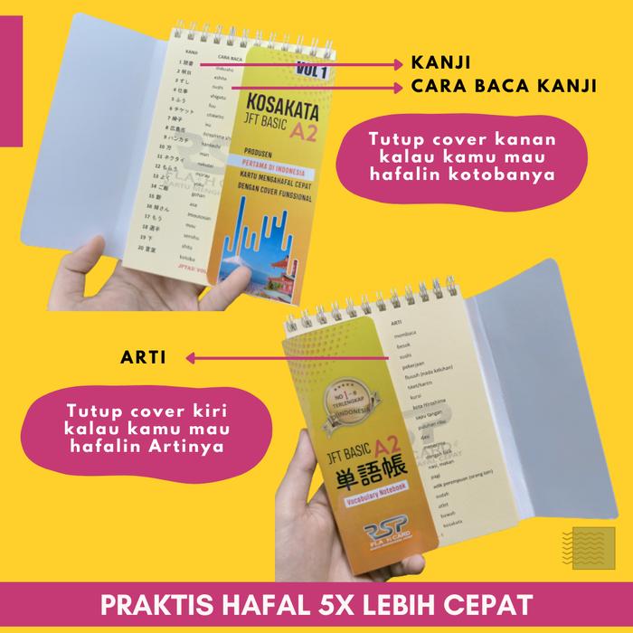 Jual Buku Saku Kosakata Jft Basic A2 Tokutei Ginou Ssw Bahasa Jepang Di ...