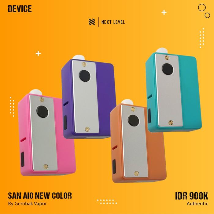 Promo San Aio New Color 80W Boro Kit Device by Gerobak Vapor - NPD ...