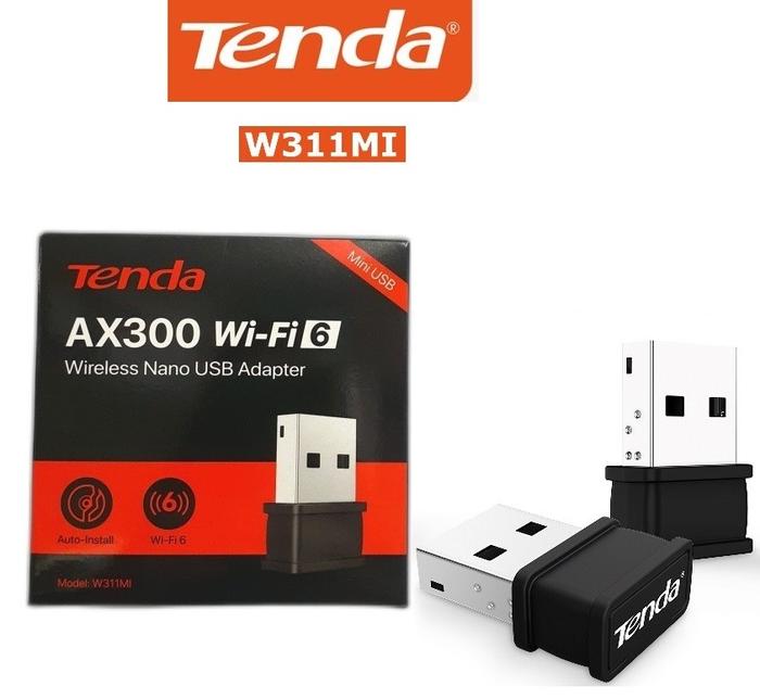 Jual Tenda W311MI WIFI 6 AX300 Wireless Adapter - W311MI WIFI 6 ...
