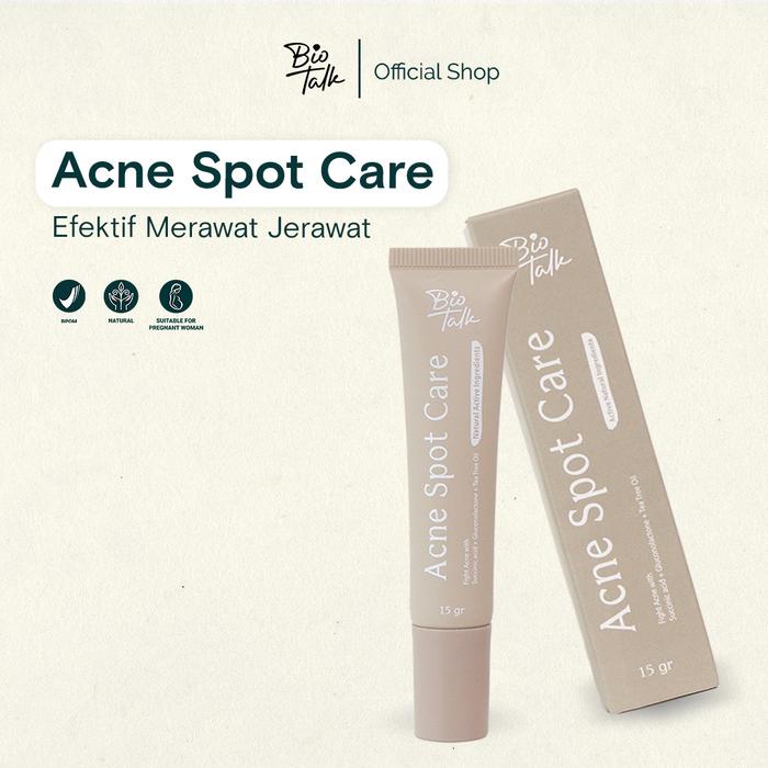 Promo [New Product] Biotalk Acne Spot Care |Acne Spot Gel Totol Jerawat ...