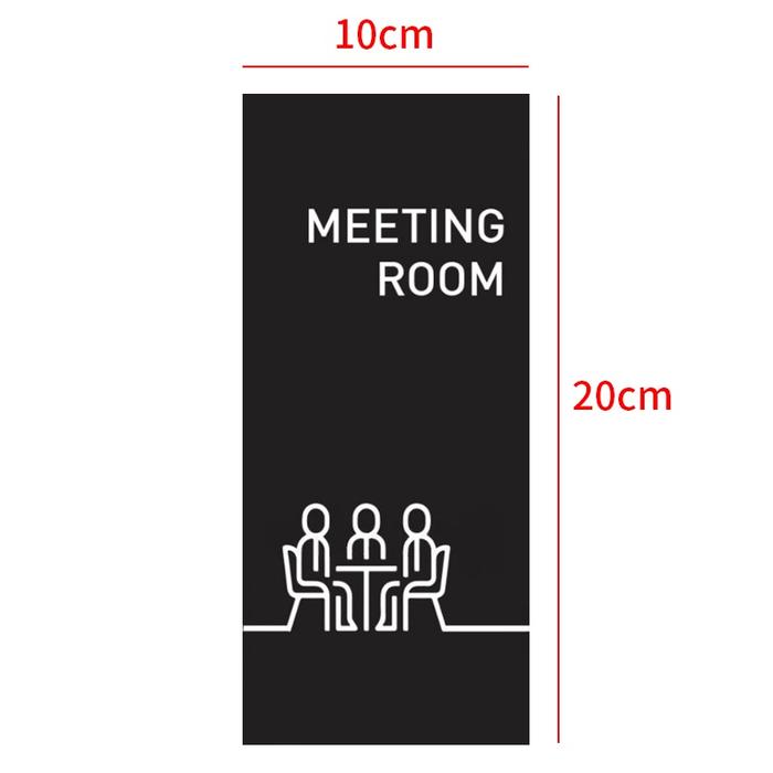 Jual Papan Akrilik Sign Board Meeting Room 10*23cm Signage Ruang Rapat ...