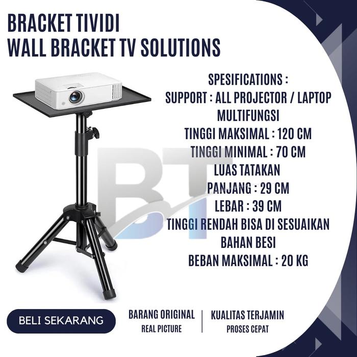 Promo Projector Tripod Portable Universal 108cm Projector Stand With ...