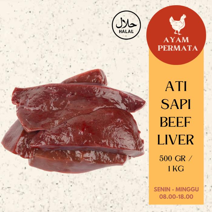 Promo Ati Sapi / Hati Beef Liver / Beff - Jeroan - Halal - Bersih ...