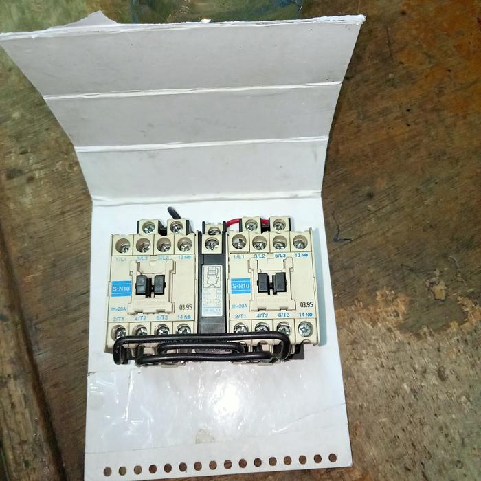 Jual CONTACTOR REVERSING /STAR-DELTA MITSUBISHI SN 10. 20.AMPERE ...