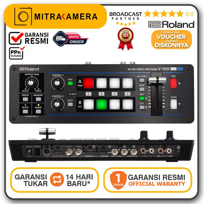 Jual Roland V-1SDI - 3G SDI Video Switcher Resmi - Kota Yogyakarta - mitrakamera jogja | Tokopedia