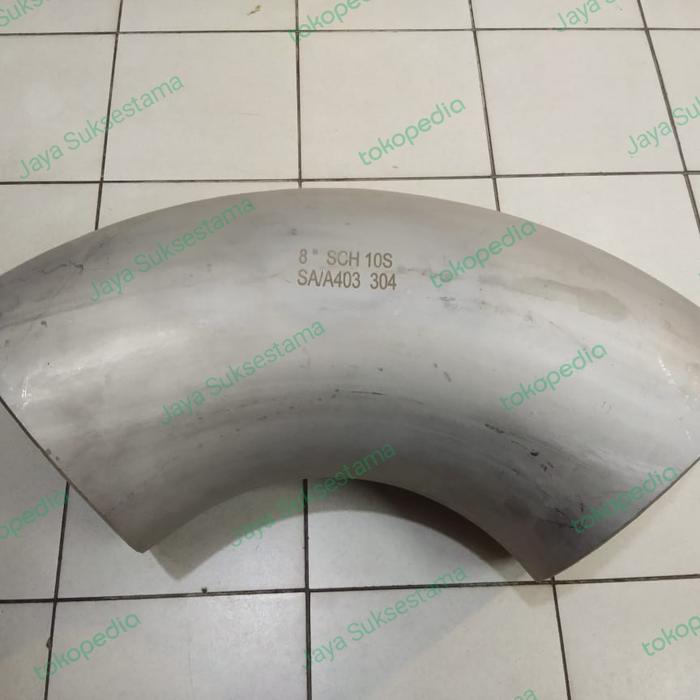 Jual Elbow Las SCH10 Long Stainless SS 304 4" inch - Elbow LR SS304 SCH ...