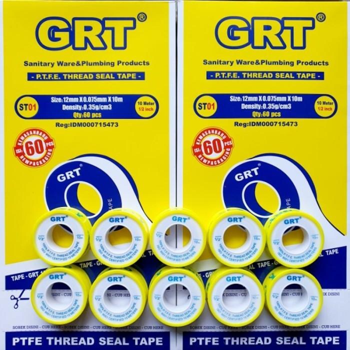 Jual Seal Tape 10 Meter Merk GRT / Solatip Pipa 10mtr merk GRT model ...