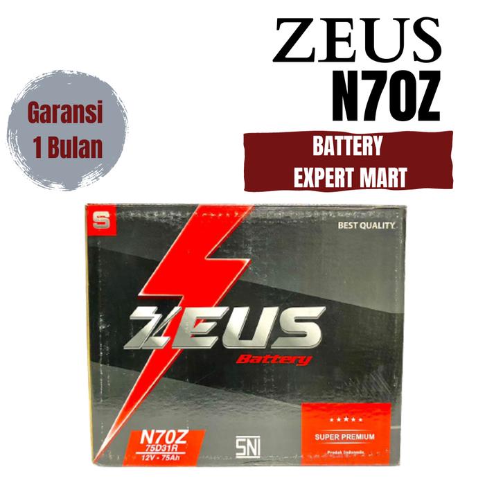 Jual Aki Mobil N70Z Zeus untuk Toyota Kijang Standard Kijang Grand ...