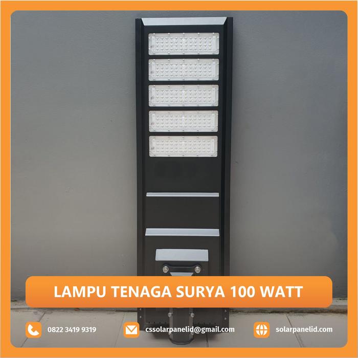 Jual Lampu PJU Solar Cell Philips 100 Watt Black Opal - Kota Surabaya ...