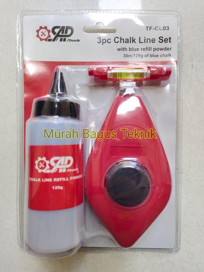 Jual Sipatan Tinta / Chalk Line / Benang Sipat Tukang 15 Meter TAJIMA ...