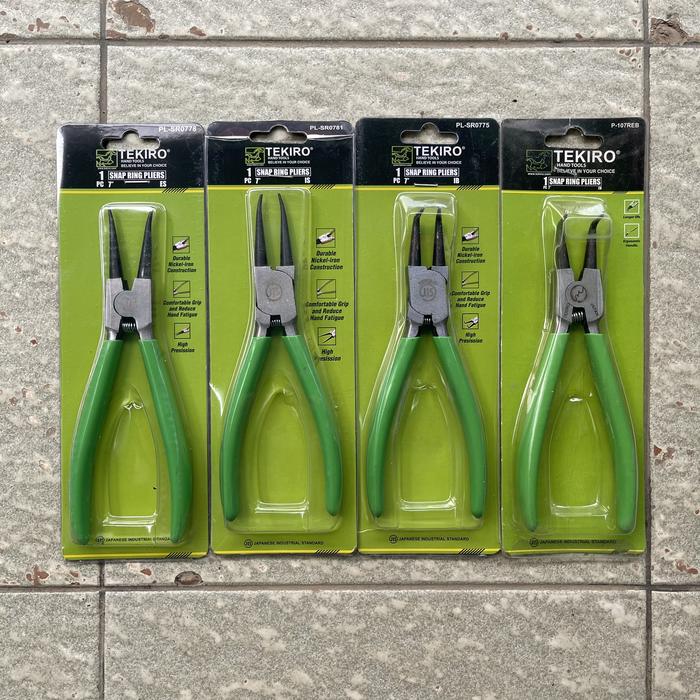 Jual Tang Snap Ring Set 7 in Tekiro 4Pcs Tang Slipen Set TEKIRO - Kota ...